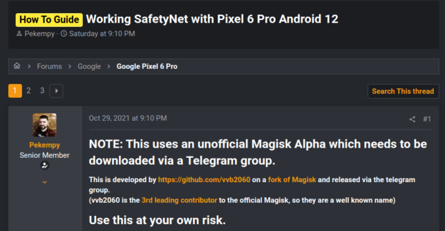 Google Pixel 6がやってきた。Magisk Alphaでroot化、SafetyNet回避。 | BOOLEE STREET.net